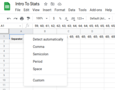 Box Plots – Introductory Statistics with Google Sheets