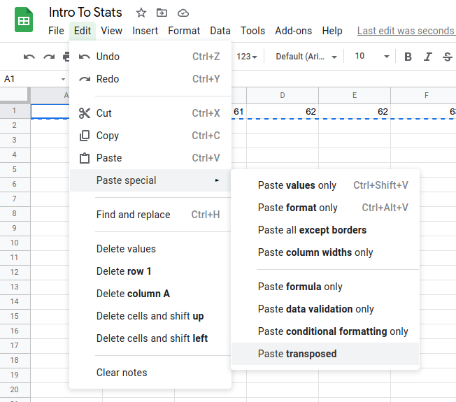 Box Plots – Introductory Statistics with Google Sheets